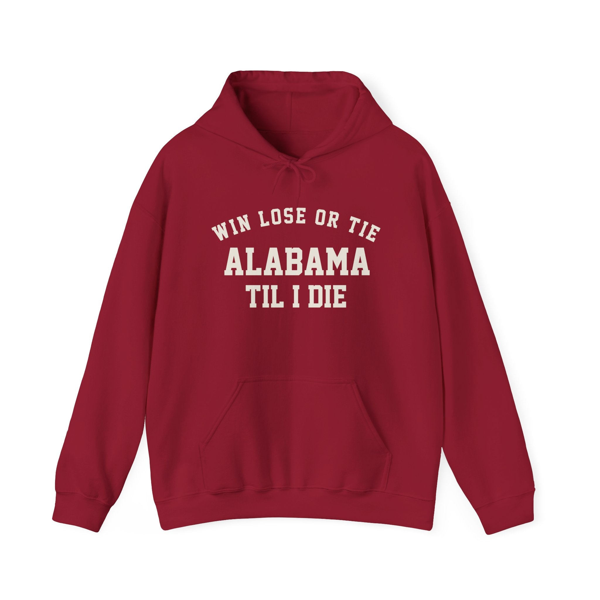 Win, Lose or Tie Hoodie – Roll Tide